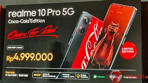 Debut Di Indonesia Ini Harga Realme 10 Pro Coca Cola Edition Telset