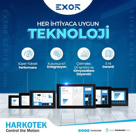 Harkotek Linkedin‘de Exor Hmi Iot Harkotek