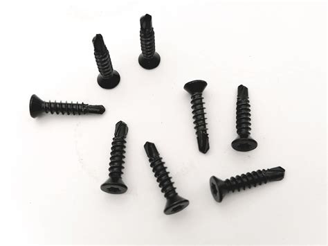 Black Anticorrosive Coated Torx Socket Countersunk Head Self Drilling