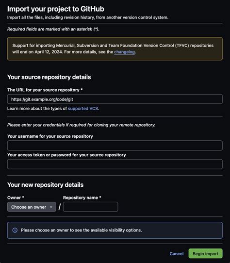 Updates To Github Importer And The Deprecation Of The Source Import Rest Api Endpoint Github