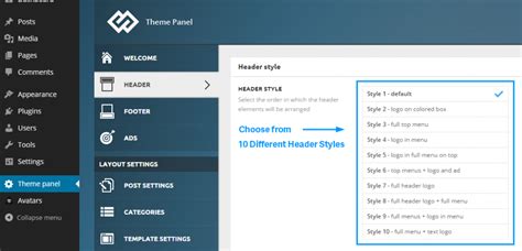 Header Styles Tagdiv Support