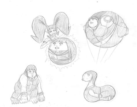 Hinata Doodles By Daemonking On Deviantart