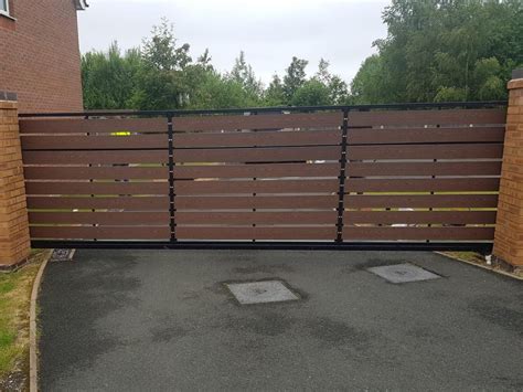 Composite Driveway Gates Nottingham Supply Fit Nottingham Fencing