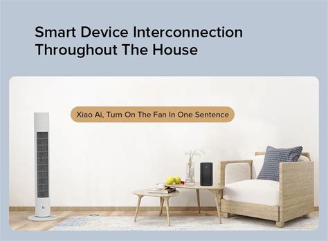 Xiaomi Mijia Smart Tower Fan Chinese Version White