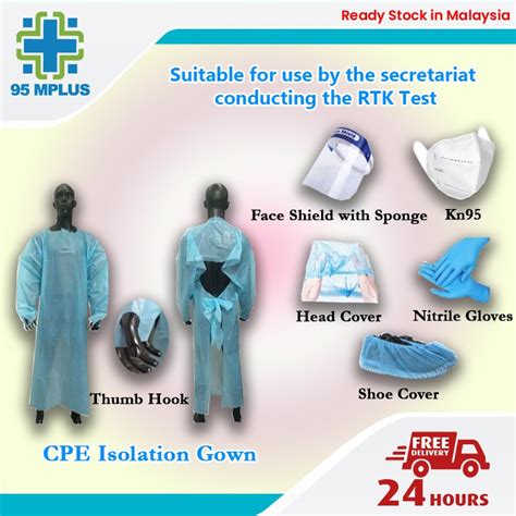Set Ppe Pilihan 【6dalam1】 Shopee Malaysia