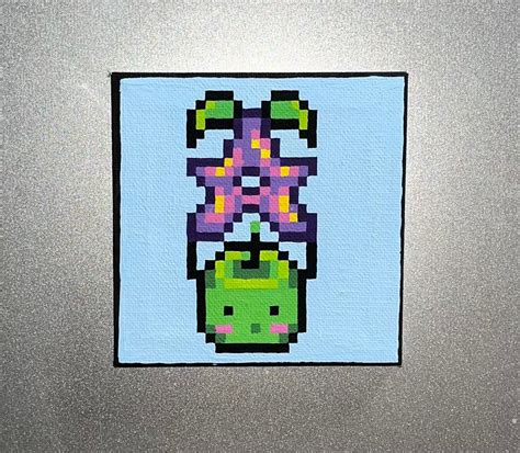 Stardew Valley Junimo W Stardrop Canvas Painting Handmade Etsy