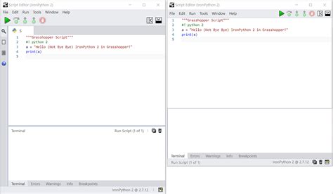 Rhino 8 Grasshopper Script Editor Design Feedback Grasshopper Developer Mcneel Forum