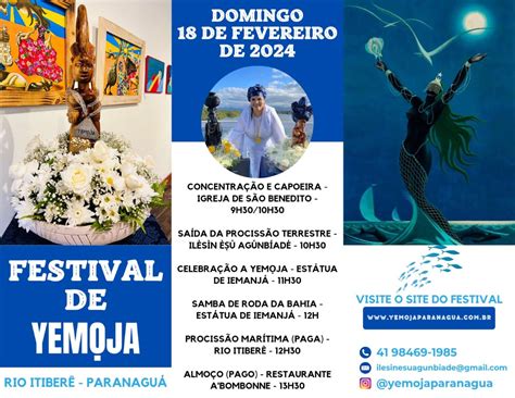 Paranaguá tem Festival de Yemoja Iemanjá neste domingo