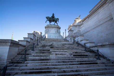 National Monument To Vittorio Emanuele II Victor Emmanuel II Stock