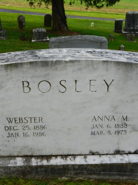 Daniel Webster Bosley Jr 1886 1986 Find A Grave Memorial