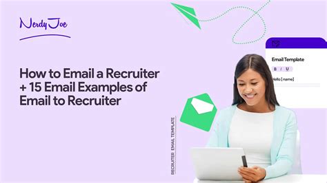 How To Email A Recruiter With 15 Samples From Recruiters