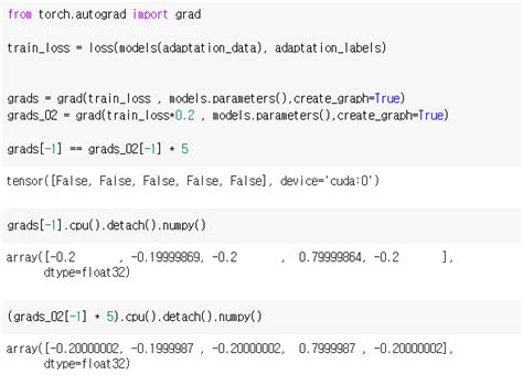 Python Is There Any Option At Pytorch Autograd Function For These