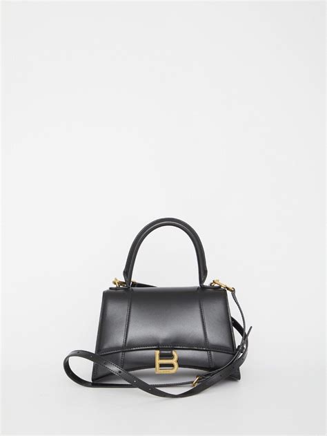 Balenciaga Hourglass Bag In Black Lyst