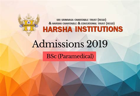 Bsc Paramedical Courses In Harsha Institutes Bangalore Harsha
