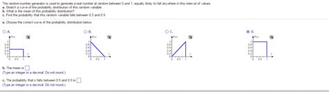 Solved The Random Number Generator Is Used To Generate A Chegg