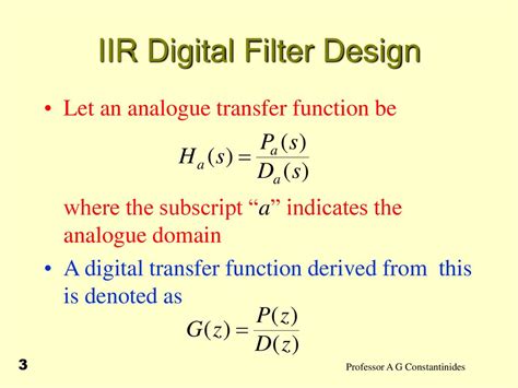 iir digital filter design ppt download
