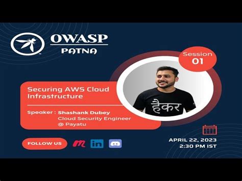 Manas Harsh On Linkedin Securing Aws Cloud Infrastructure Shashank Dubey