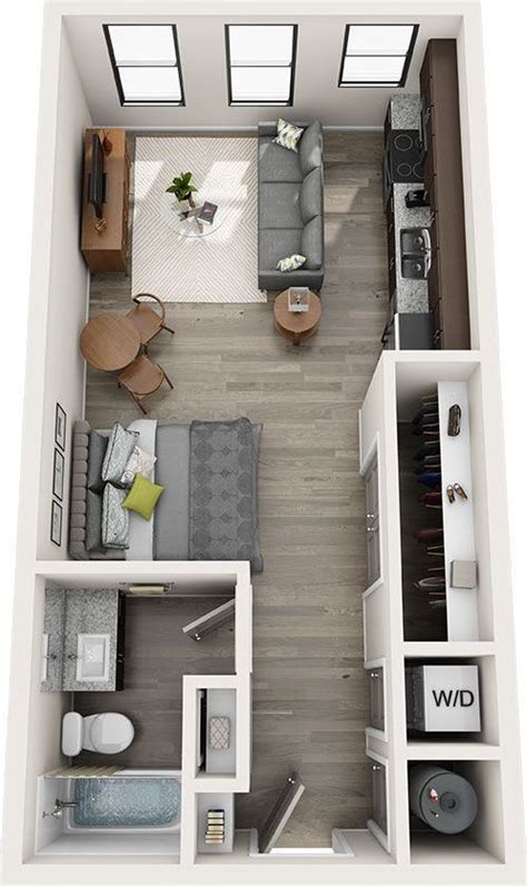 15 Best Studio Apartment Layout That Really Work The Window Is Just One