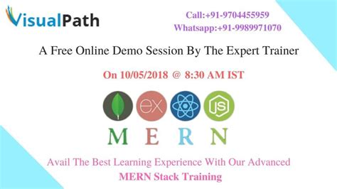 Build Your Skills With A New Technology Mernstack Attend A Free