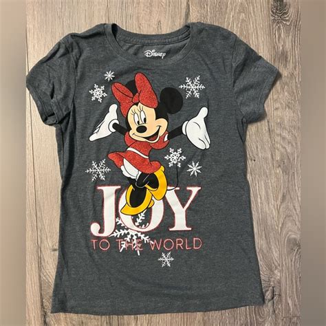 Disney Shirts And Tops Disney Minnie Mouse Christmas Tshirt Poshmark