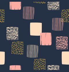 Skateboarding Seamless Pattern With Hand Drawn Vector Image