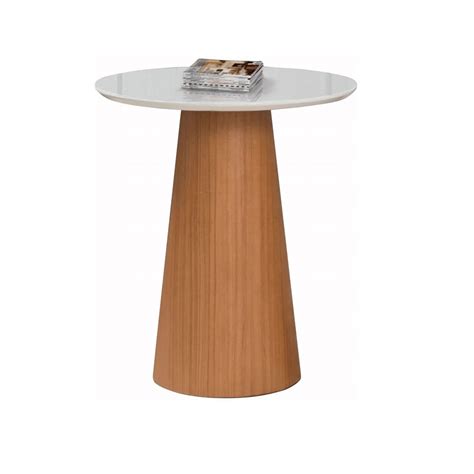 Mesa Lateral Cone Luxo Base Laminada Submarino