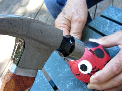 Homemakin And Decoratin Ladybug Yard Decor From Croquet Balls