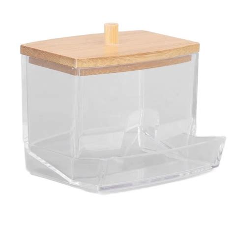Qqmora Boîte de coton tige Boîte à coton tige robuste Durable