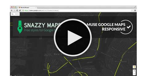 Adobe Muse Tutorial Add Custom Styled Maps To Muse MuseShop Net