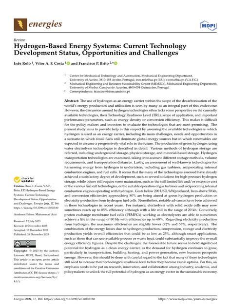 Hydrogen Based Energy Systems Current Technology Pdf Combustion Hydrogen