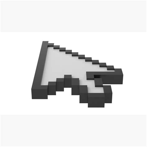 Arrow Cursor 3d Model Download Symbols On