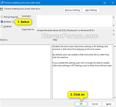 Enable Or Disable Lock Screen Slideshow In Windows 11 Windows 11 Forum