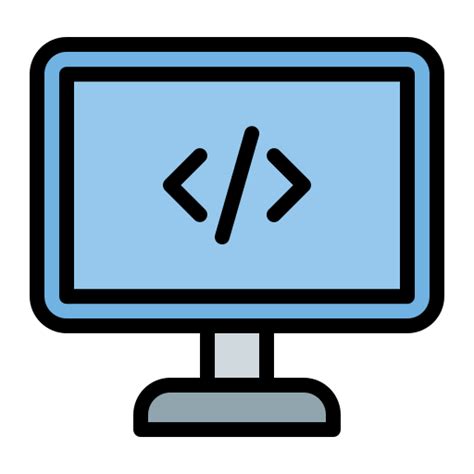 Coding Generic Outline Color Icon