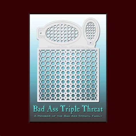 Triple Threat Stencil Set