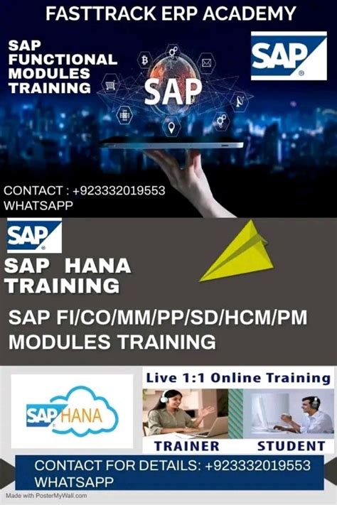 Sap Training Sap Fi Co Mm Pp Sd Functional Modules Training Posted On Linkedin