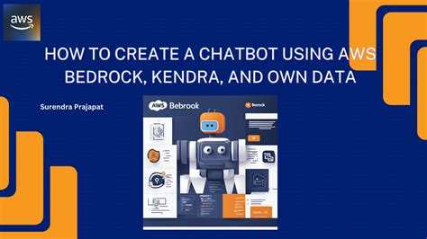 How To Create Chatbot Using Aws Bedrock Kendra And Your Data