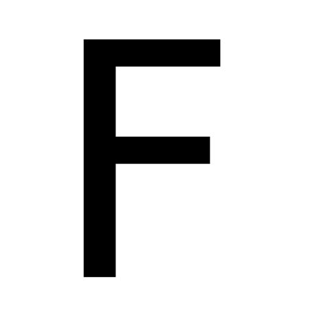 F Letter PNG Transparent Images