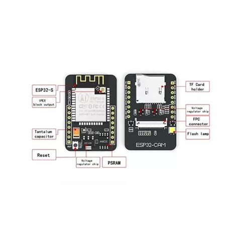 Esp32 Cam Wifi Module Bluetooth With Rhyx M21 45 Camera Module Roboticsdna