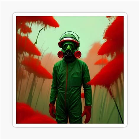 Hazard Red Sticker For Sale By XtraArtEmporium Redbubble