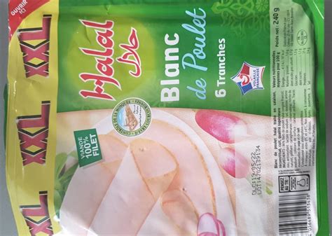 Blanc De Poulet Halal 240 G