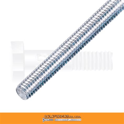 Barra Roscada Galvanizada Din Solopernos Cia Ltda