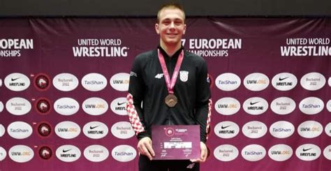 HRVAČKI KLUB ZADAR Roko Strika brončani na Europskom kadetskom prvenstvu Sport