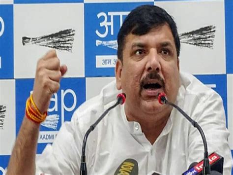 Aap Rajya Sabha Mp Sanjay Singh Gets Relief From Court Stay On