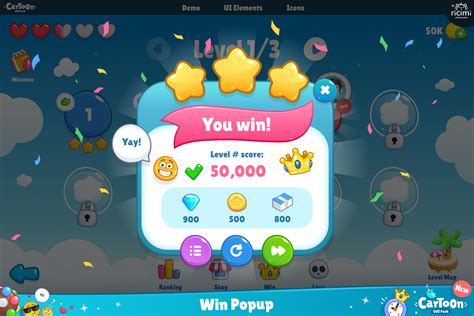Cartoon GUI Pack