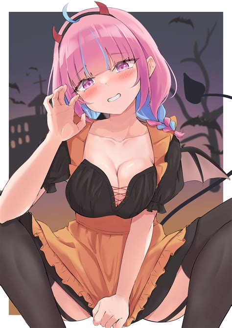 Minato Aqua Hololive Drawn By Ponono Desu Danbooru