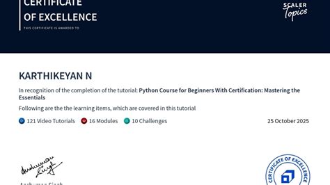 Python Course For Beginners