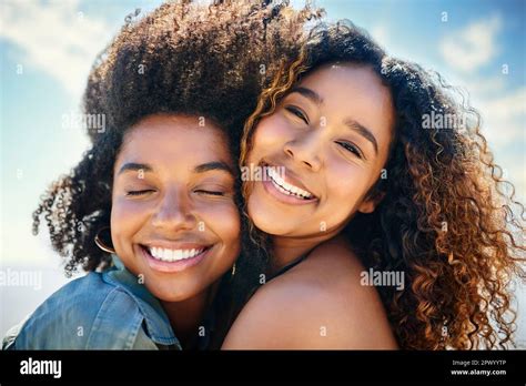 You And I Are More Than Friends Two Girlfriends Enjoying Themselves At