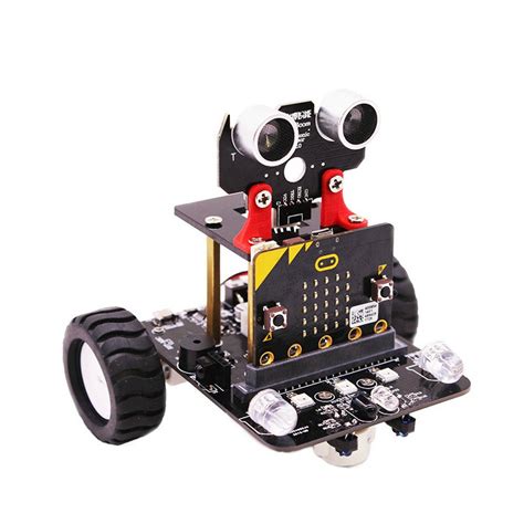 Buy HQTECHFLY Microbit Robot Car Kit Graphic Programming STEM Smart