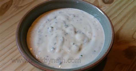 Cookbynath Sauce Blanche Pour Kebab
