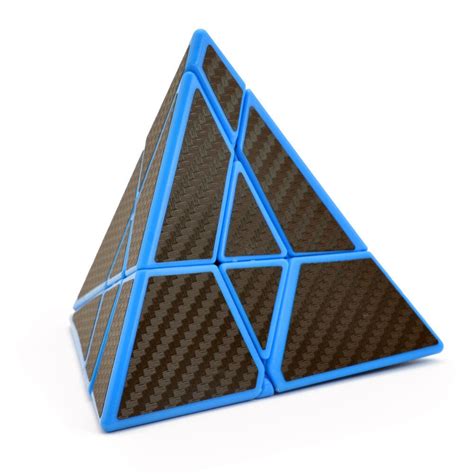 Lefun Devil Pyramid 3x3 Carbon Fiber Pyraminx Cubearena